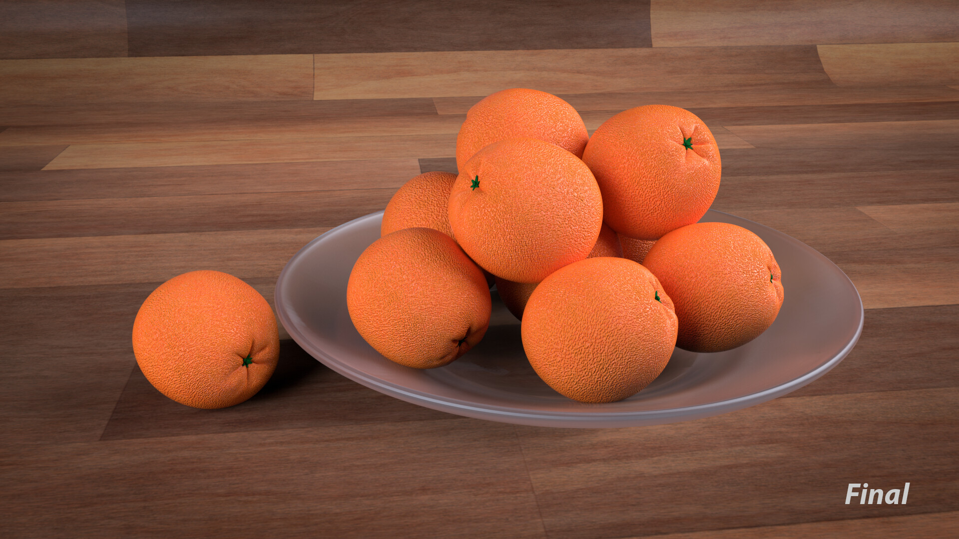 ArtStation - 3D orange