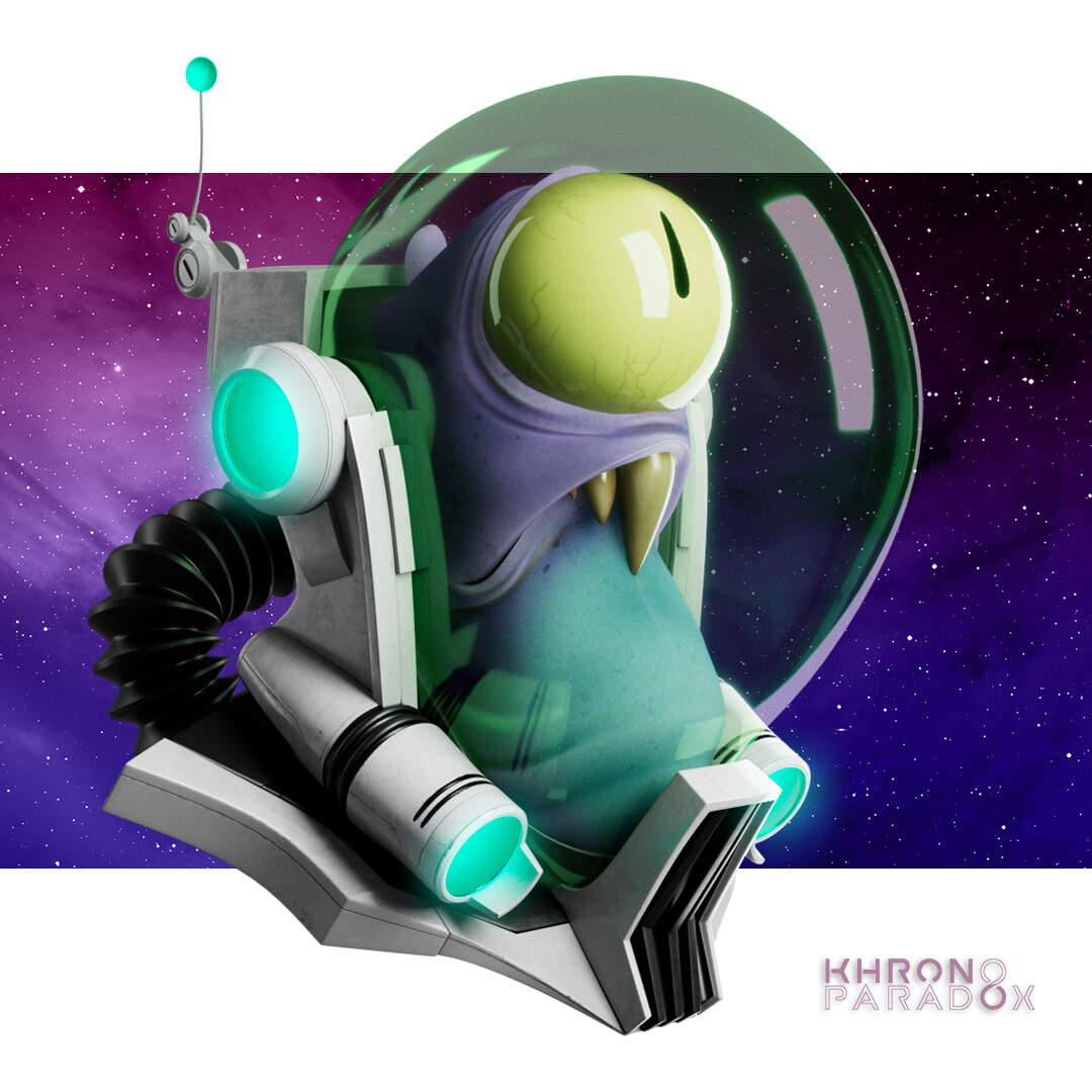 ArtStation - Alien head