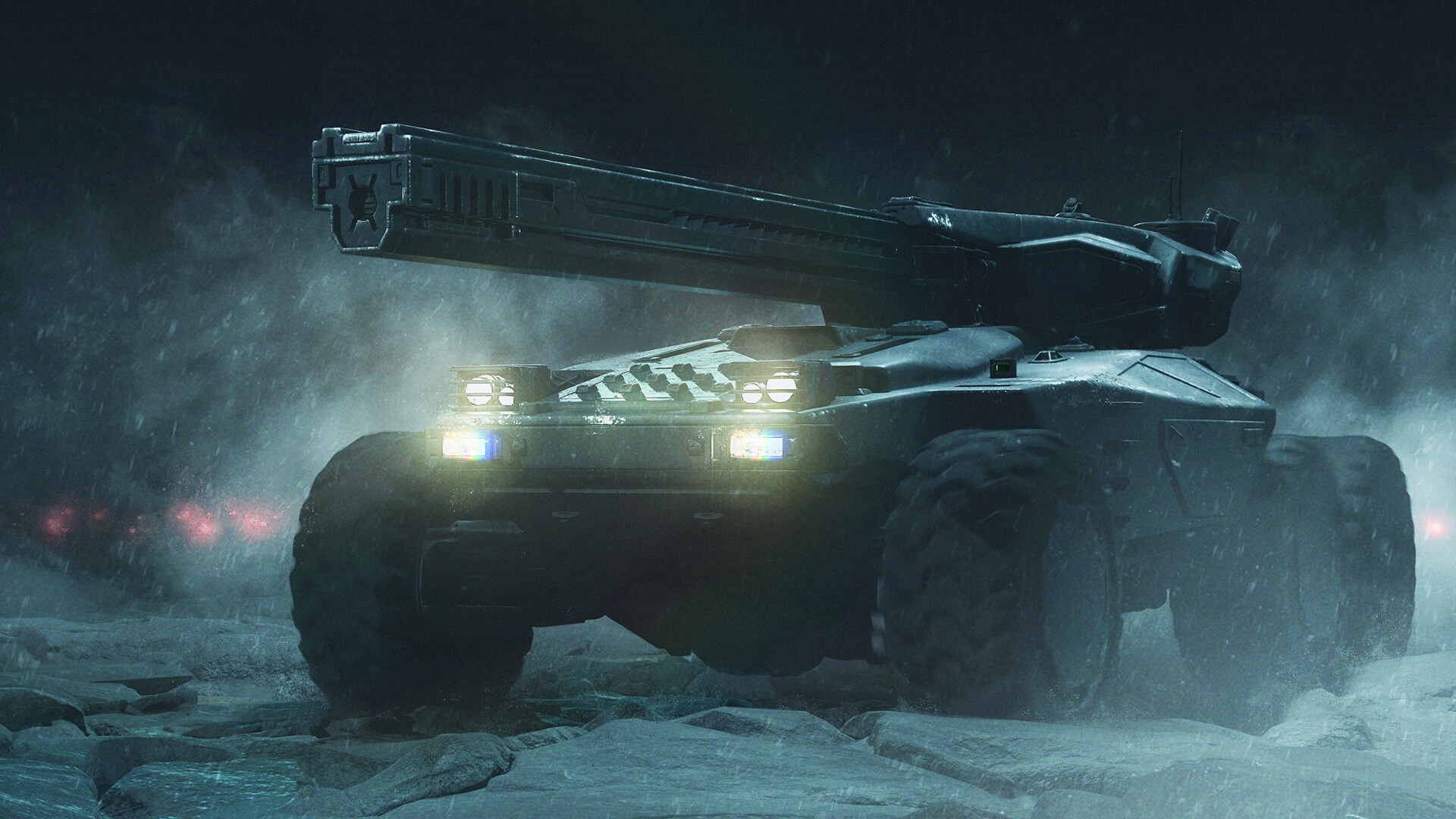 futuristic sci fi tanks