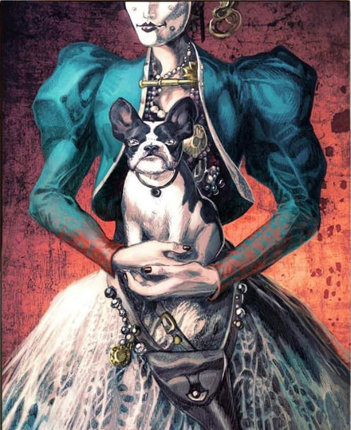 ArtStation - Lady gun