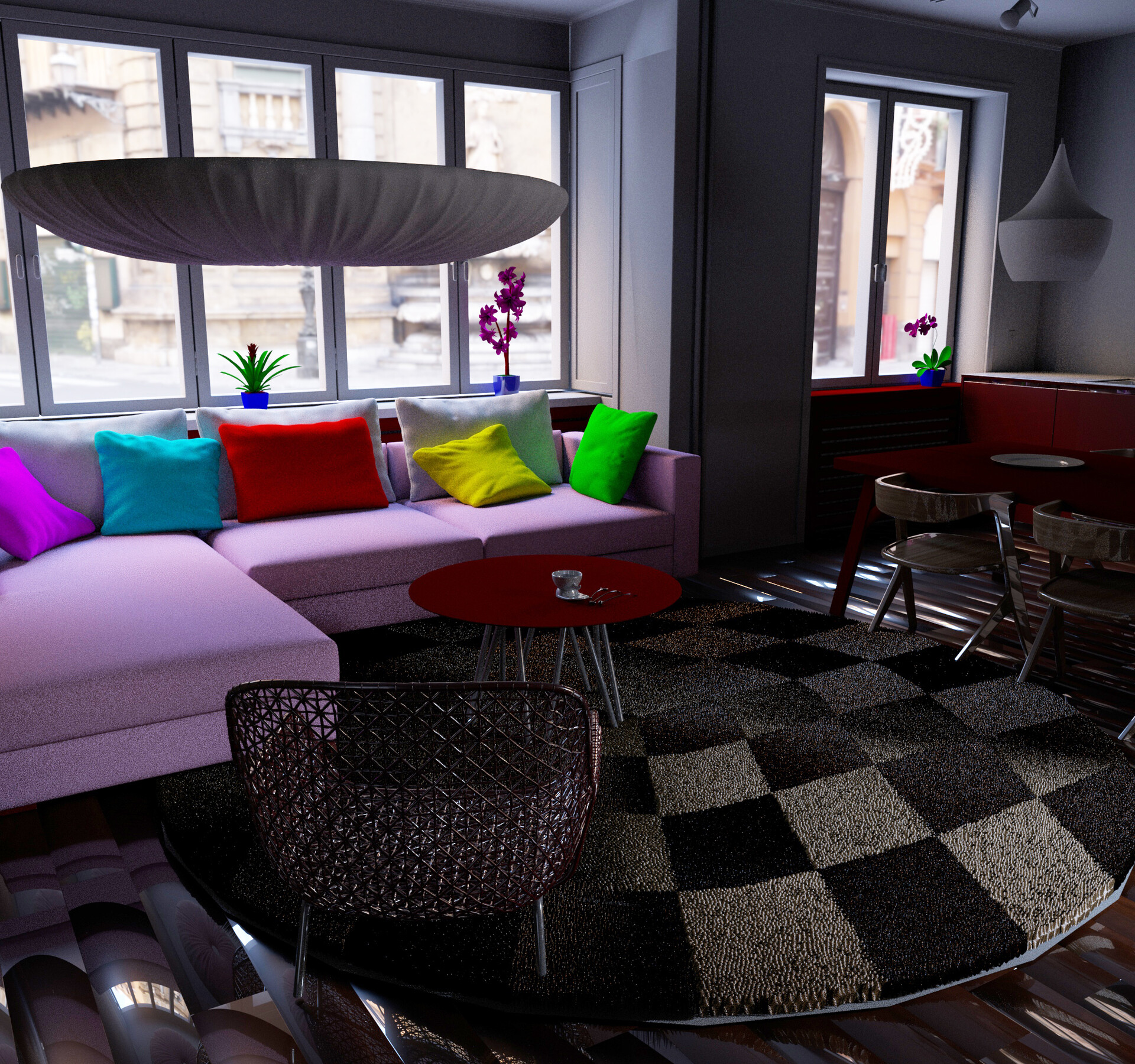 ArtStation - Living Room Interior Scene