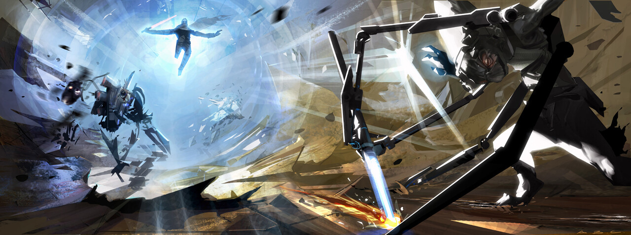 ArtStation - Keyframe for STAR WARS: The Force Unleashed