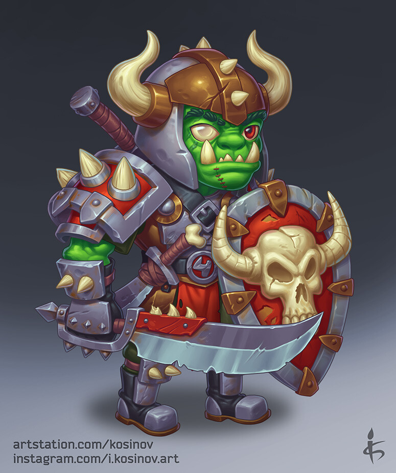 ArtStation - Orc Warboss