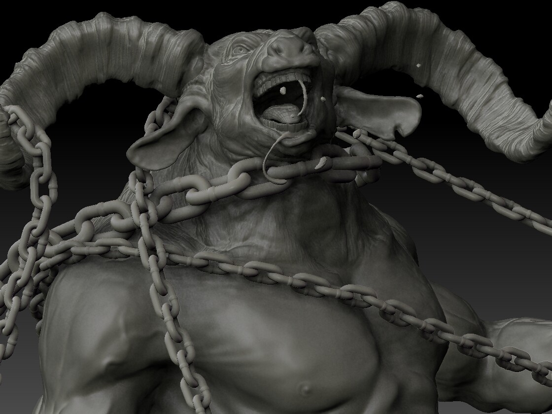 Lior Landesman - Minotaur in Chains - Astral Bound