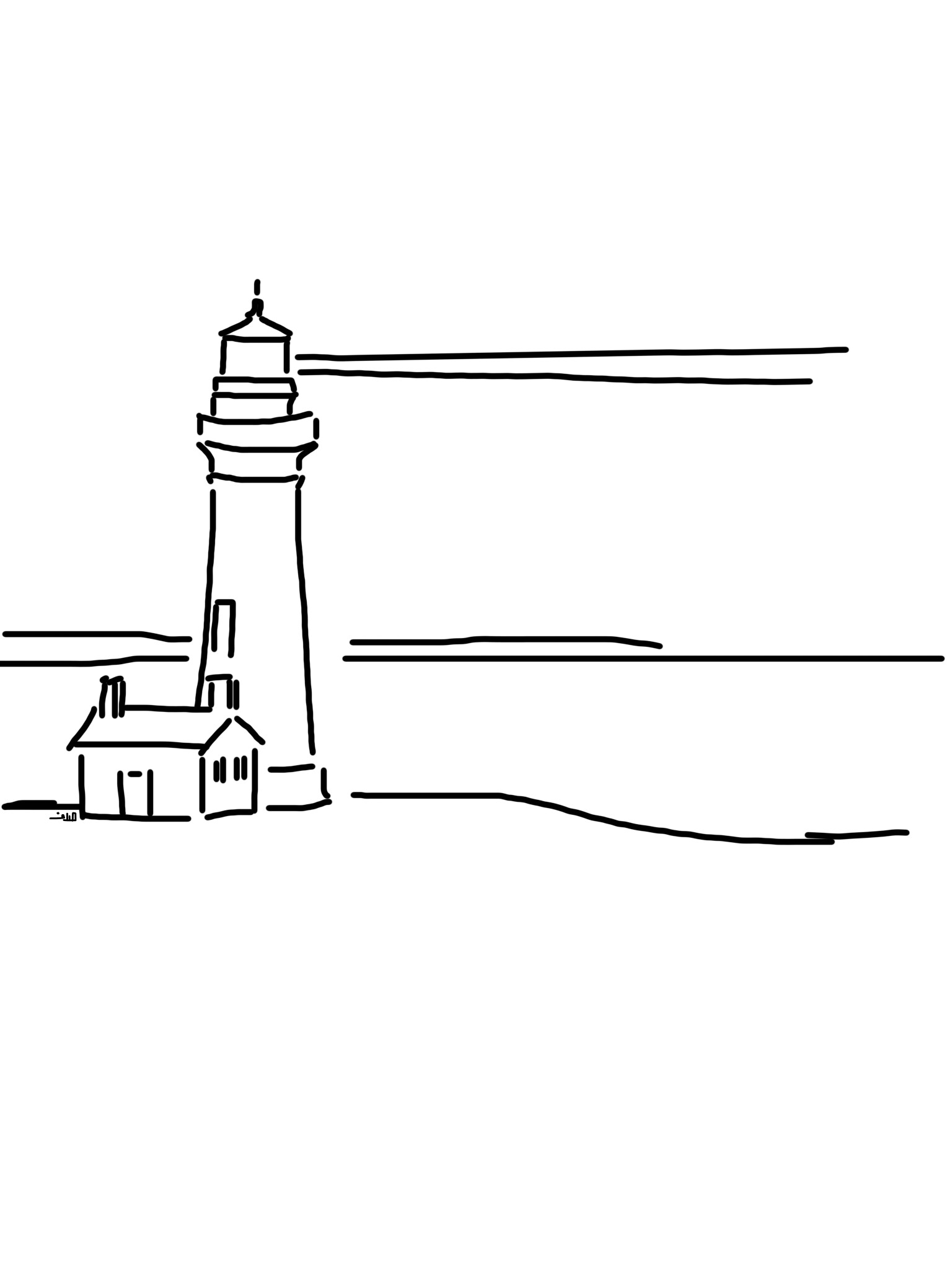 ArtStation - lighthouse sketch