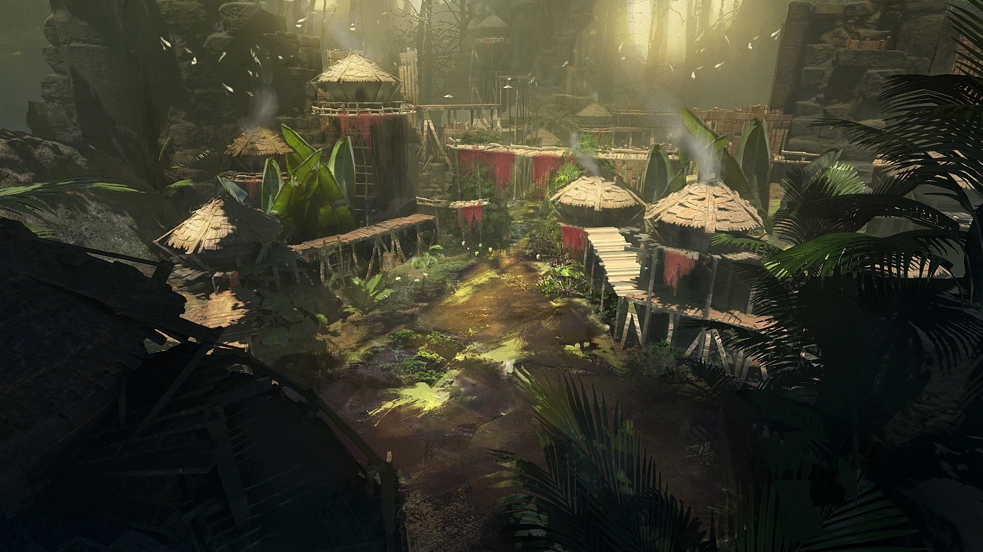 Swamp Village by Jarrad Lajeunesse : r/ImaginarySwamps