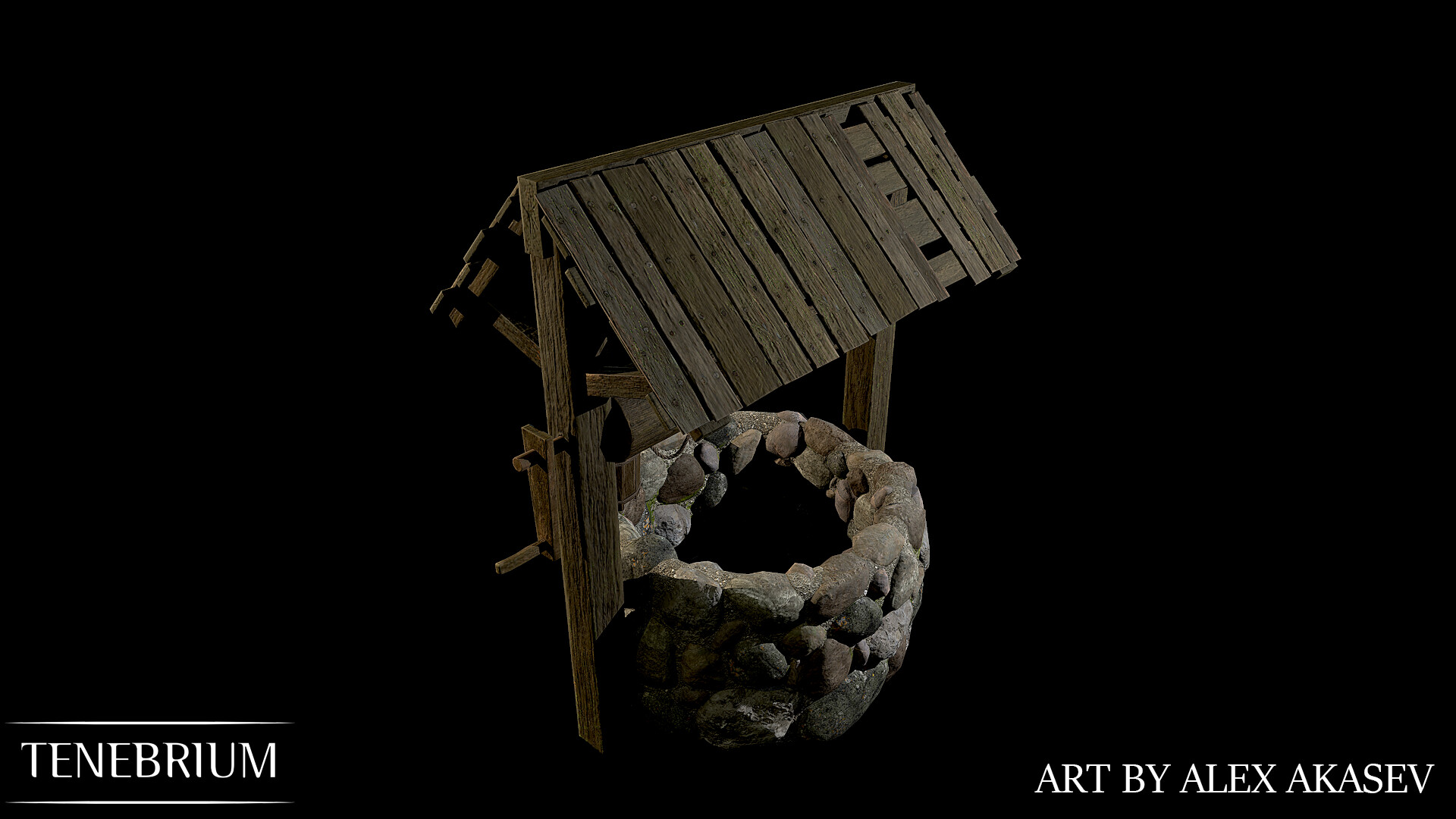 ArtStation - Stone well