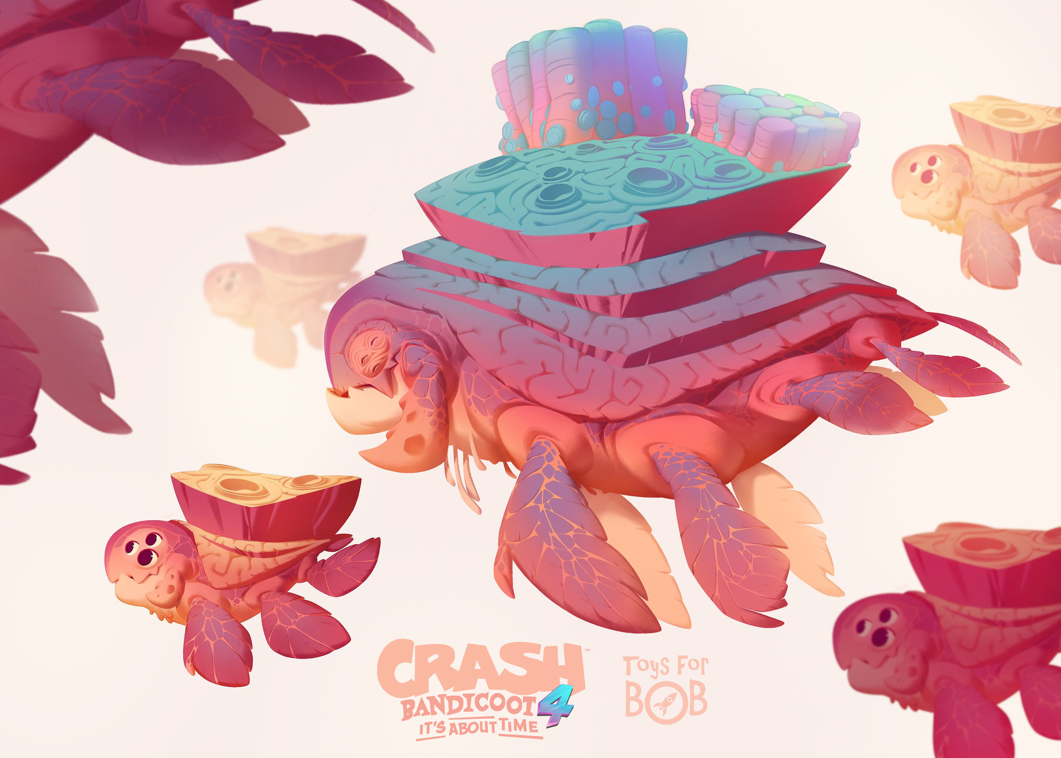 Alien Sky Turtles by Nicholas Kole : r/ImaginaryTurtleWorlds