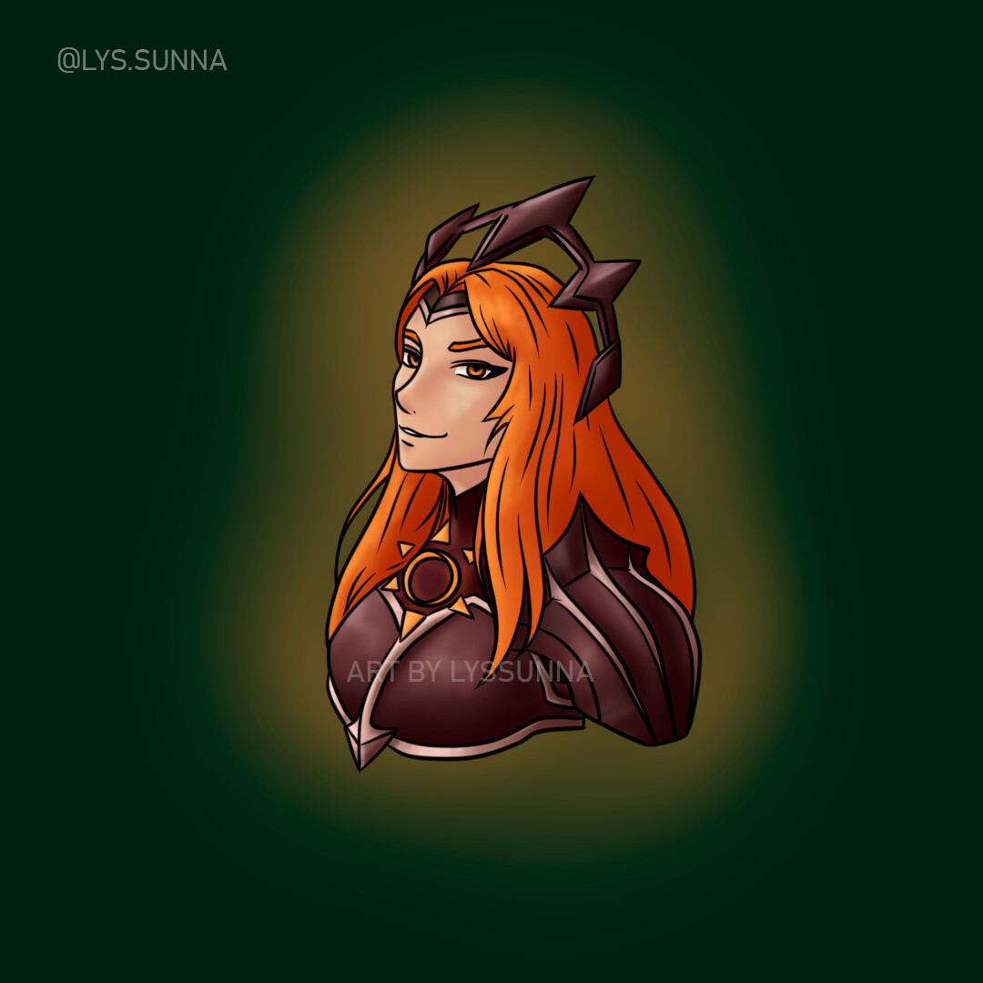 ArtStation - Solar Eclipse Leona emote