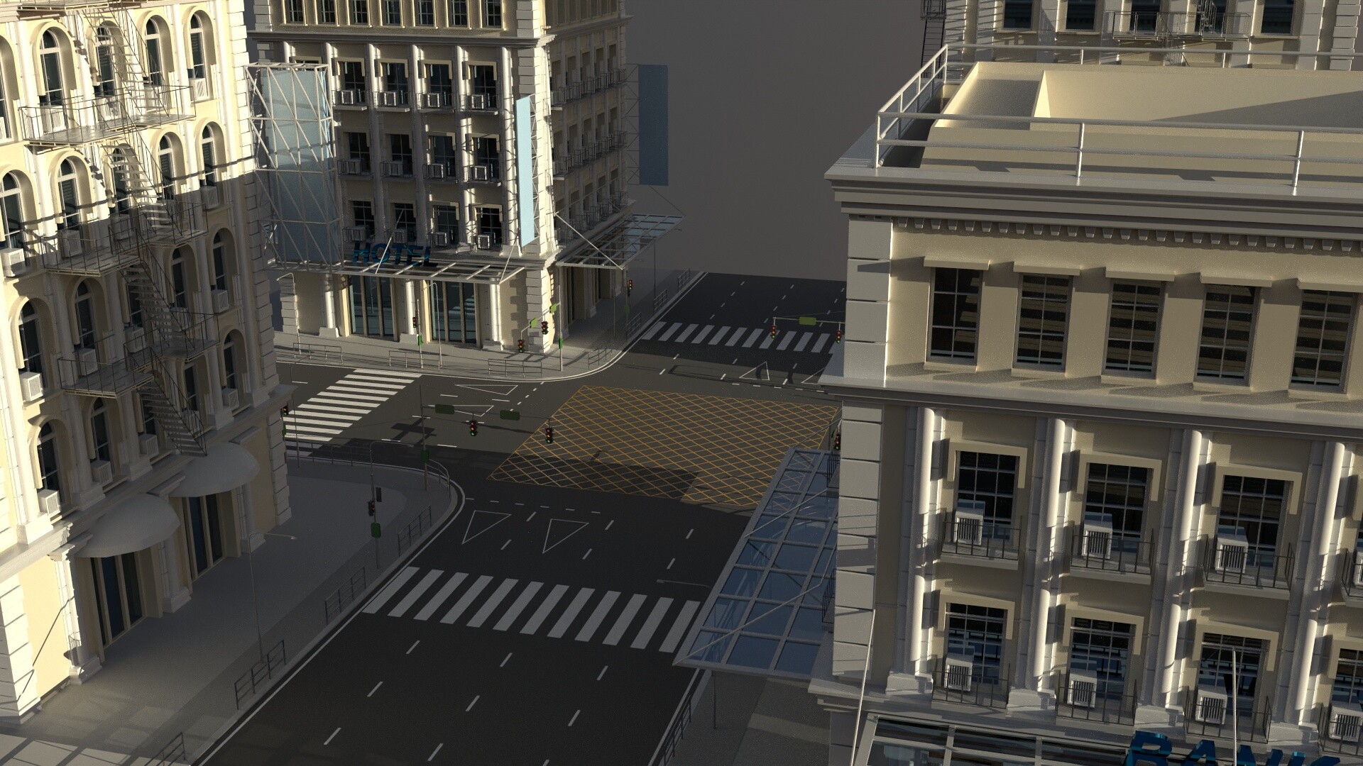 ArtStation - City Junction 101