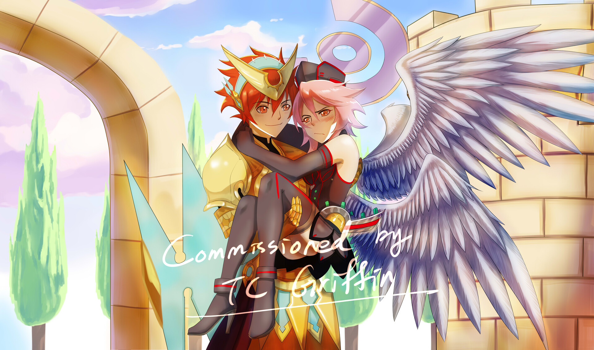 ArtStation - Gurguit X Gavrail Playmat Commission.