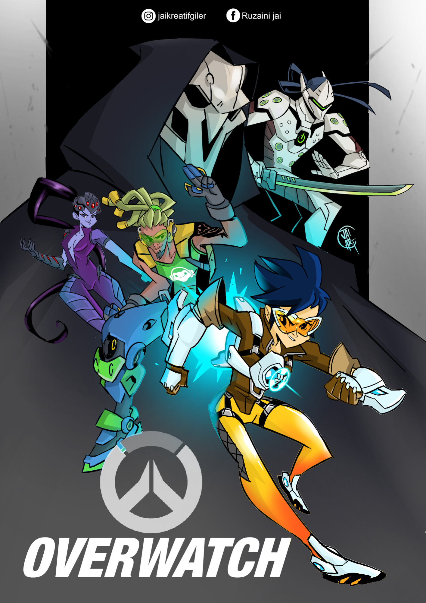 ArtStation - OVERWATCH Fan Art Poster
