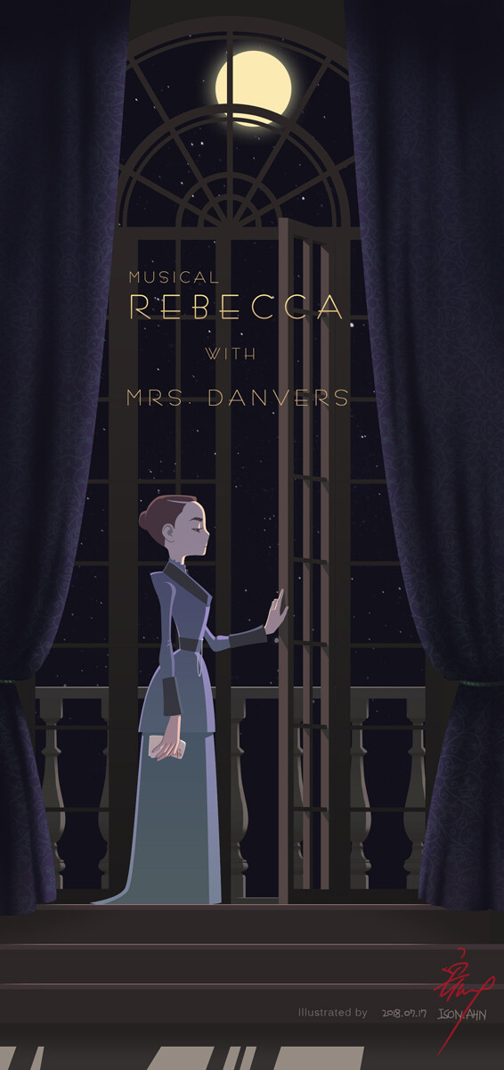 ArtStation - Musical "Rebecca", Madam Danvers