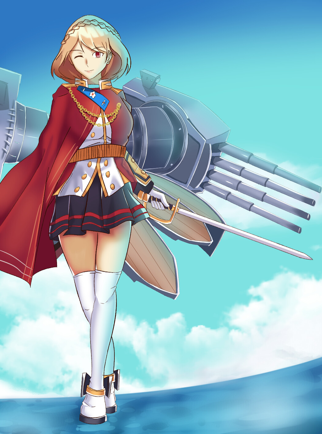 ArtStation - Prince of Wales Azur Lane