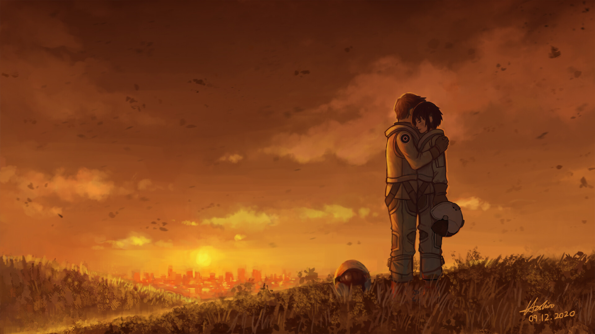 Hoshino Art - Project Wingman - Aftermath