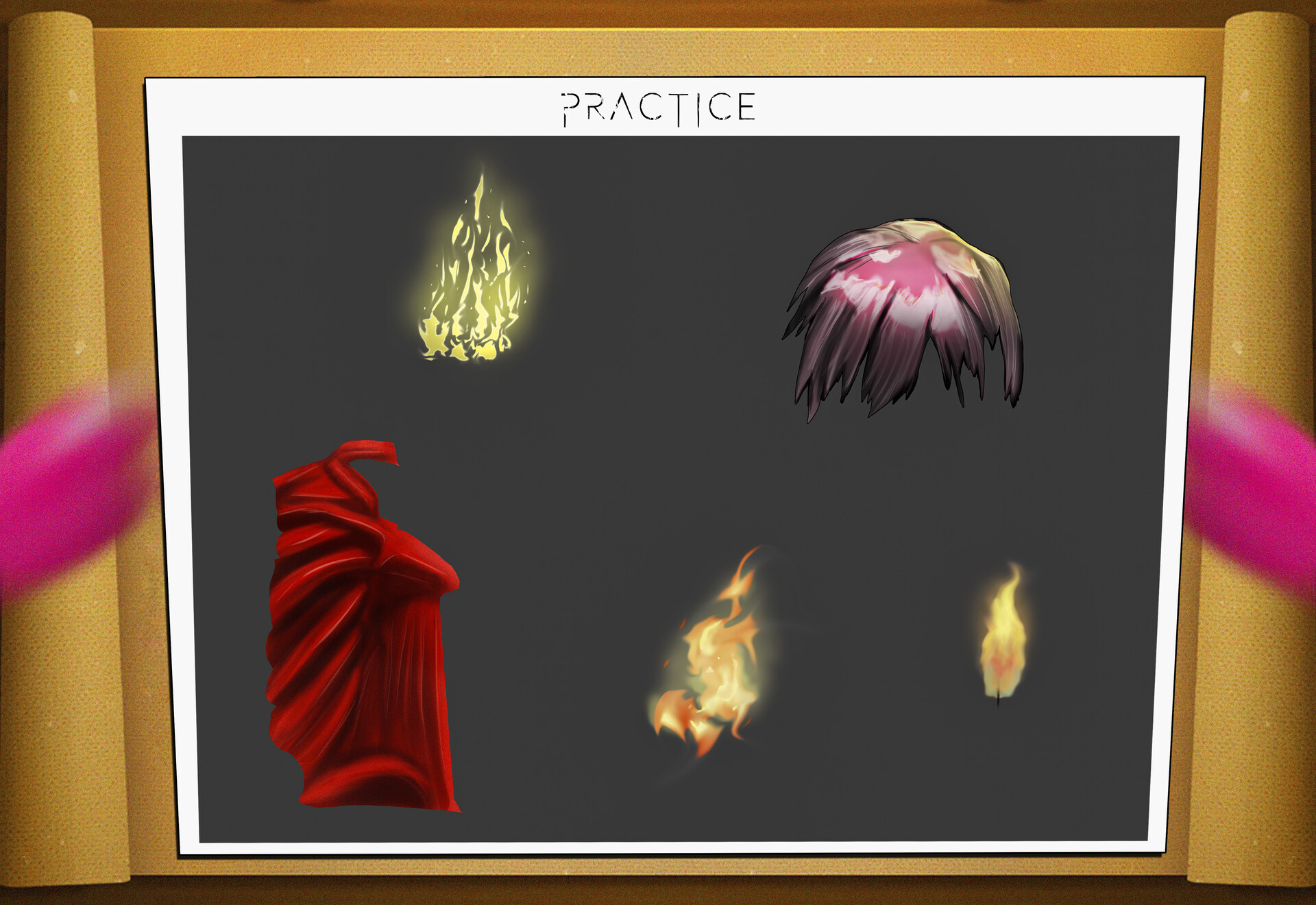 ArtStation - #Paint Practice# Study