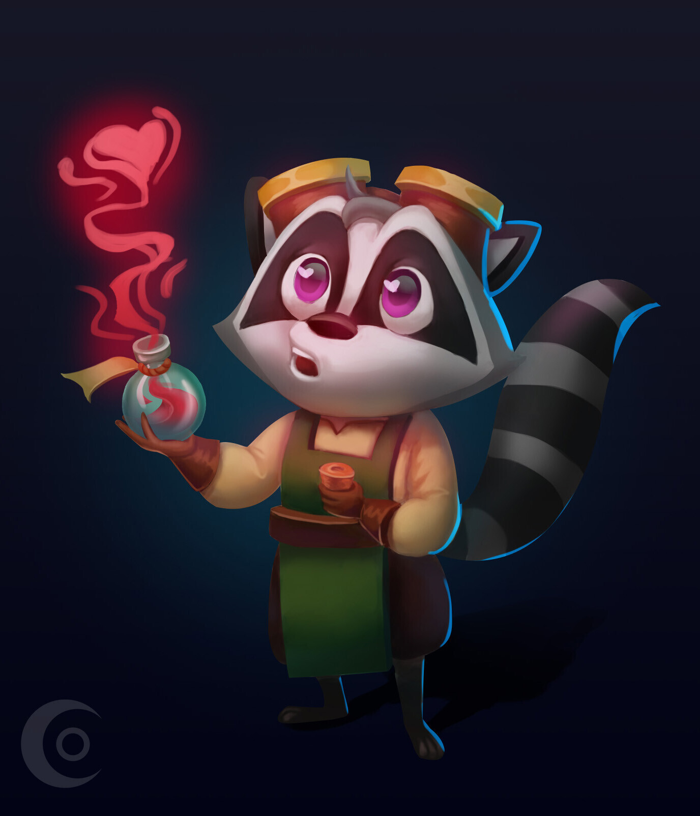 ArtStation - Raccoon