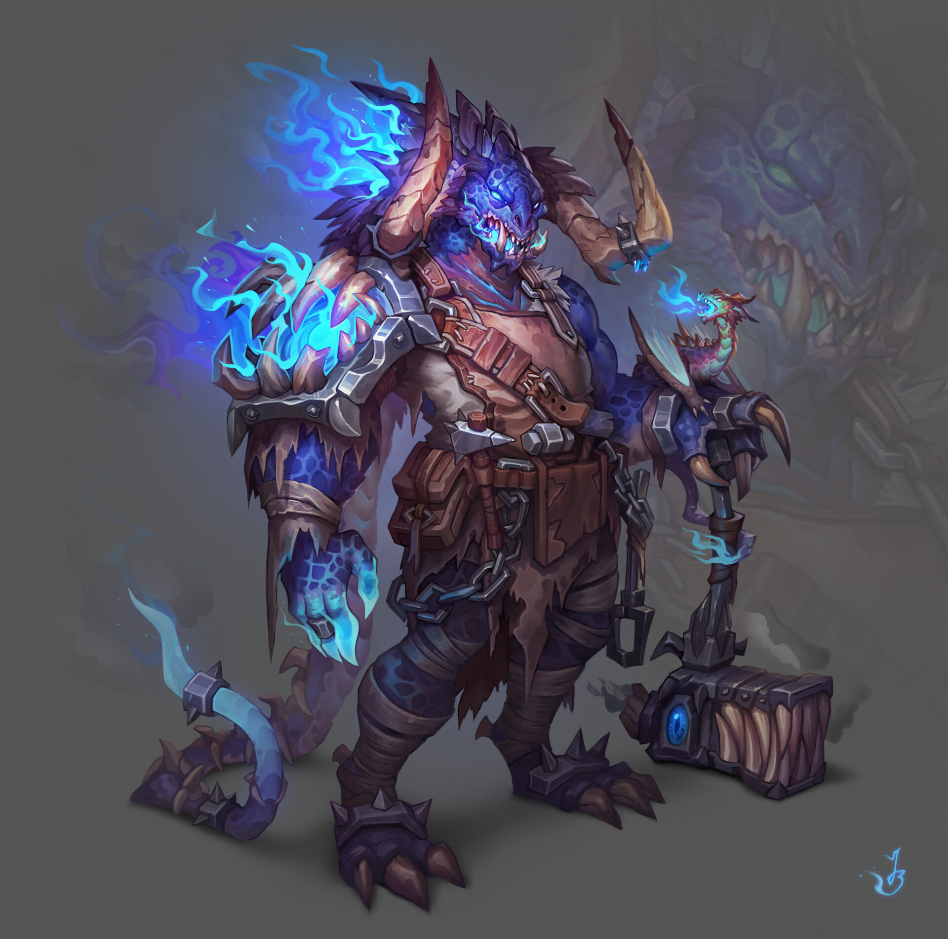 Jenny Brozek - Dragon Blacksmith