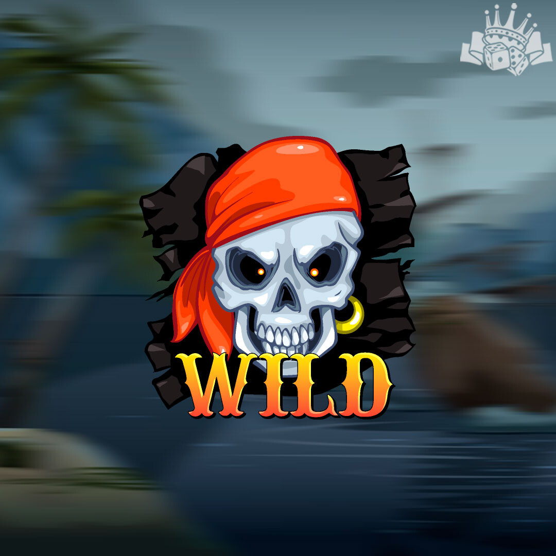 ArtStation - The Jolly Roger flag as a slot symbol