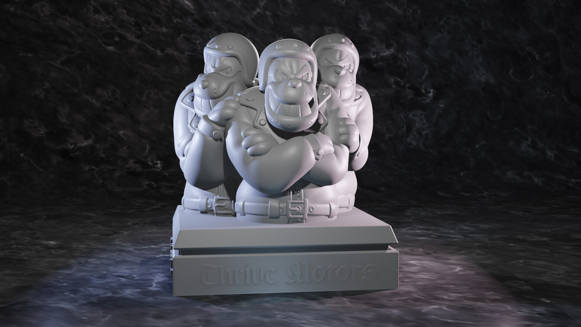 ArtStation - 3D Print commission: Thrive Motors