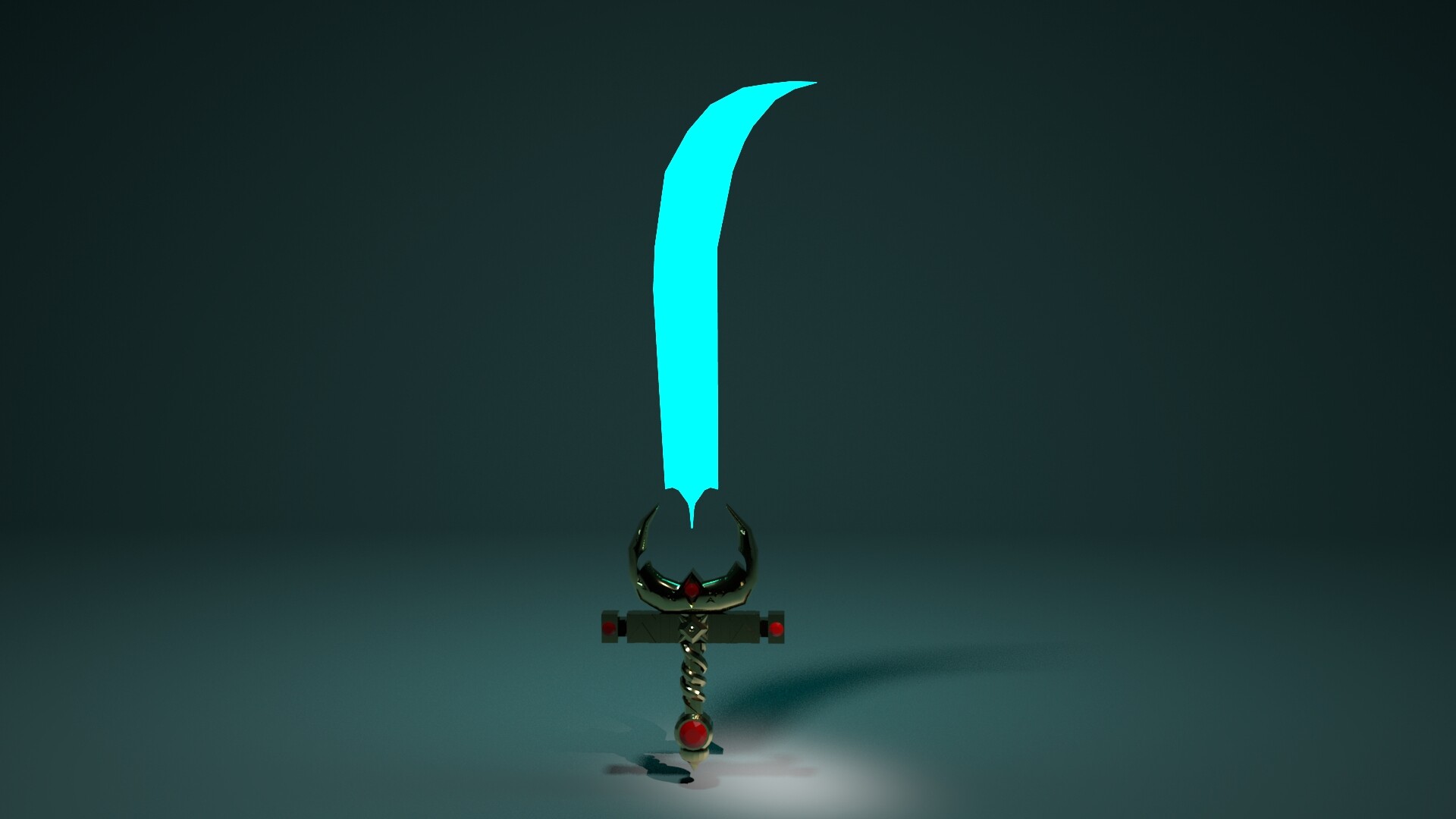 ArtStation - Floating Blade in 3D