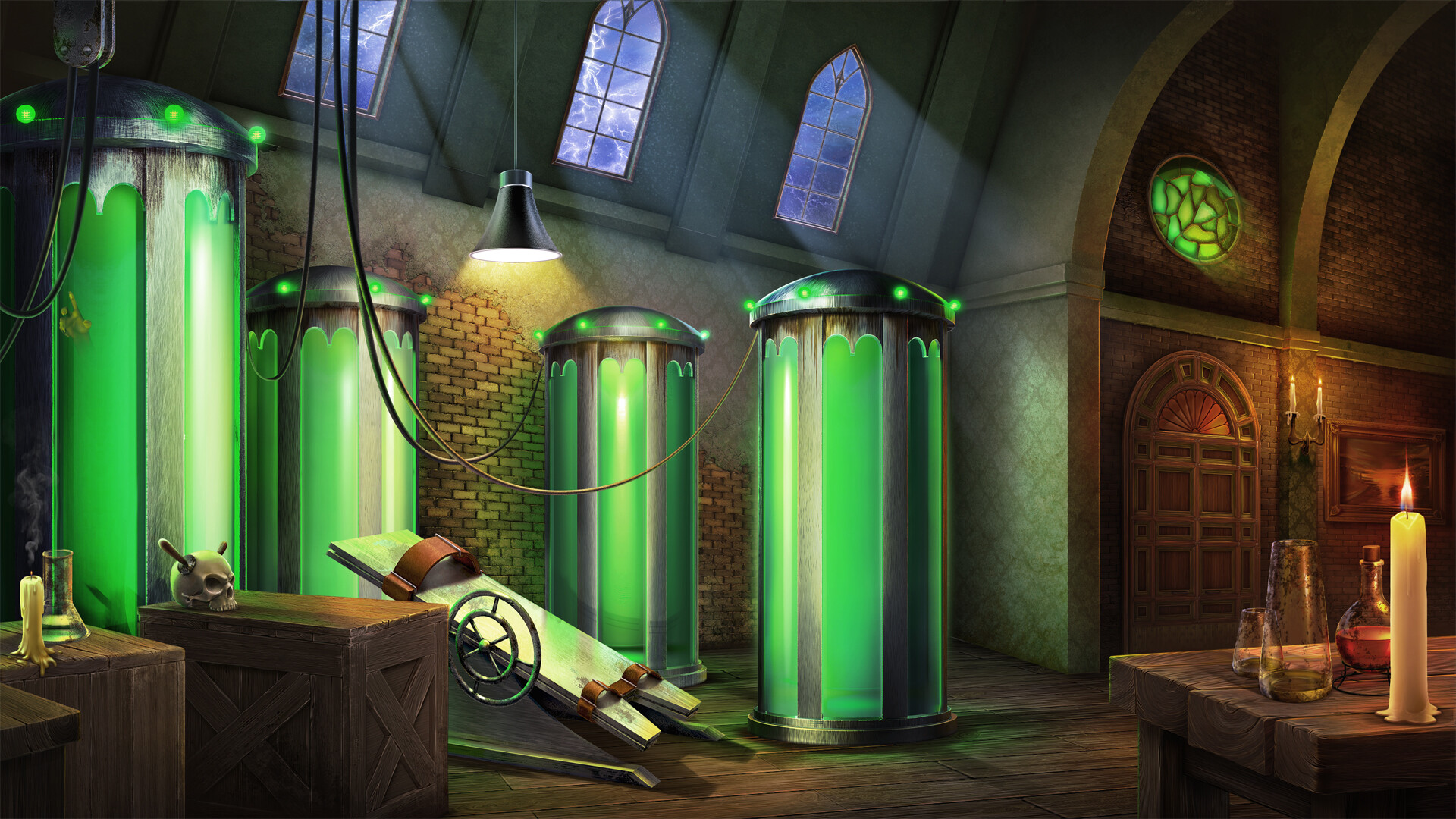 ArtStation - Slot machine background