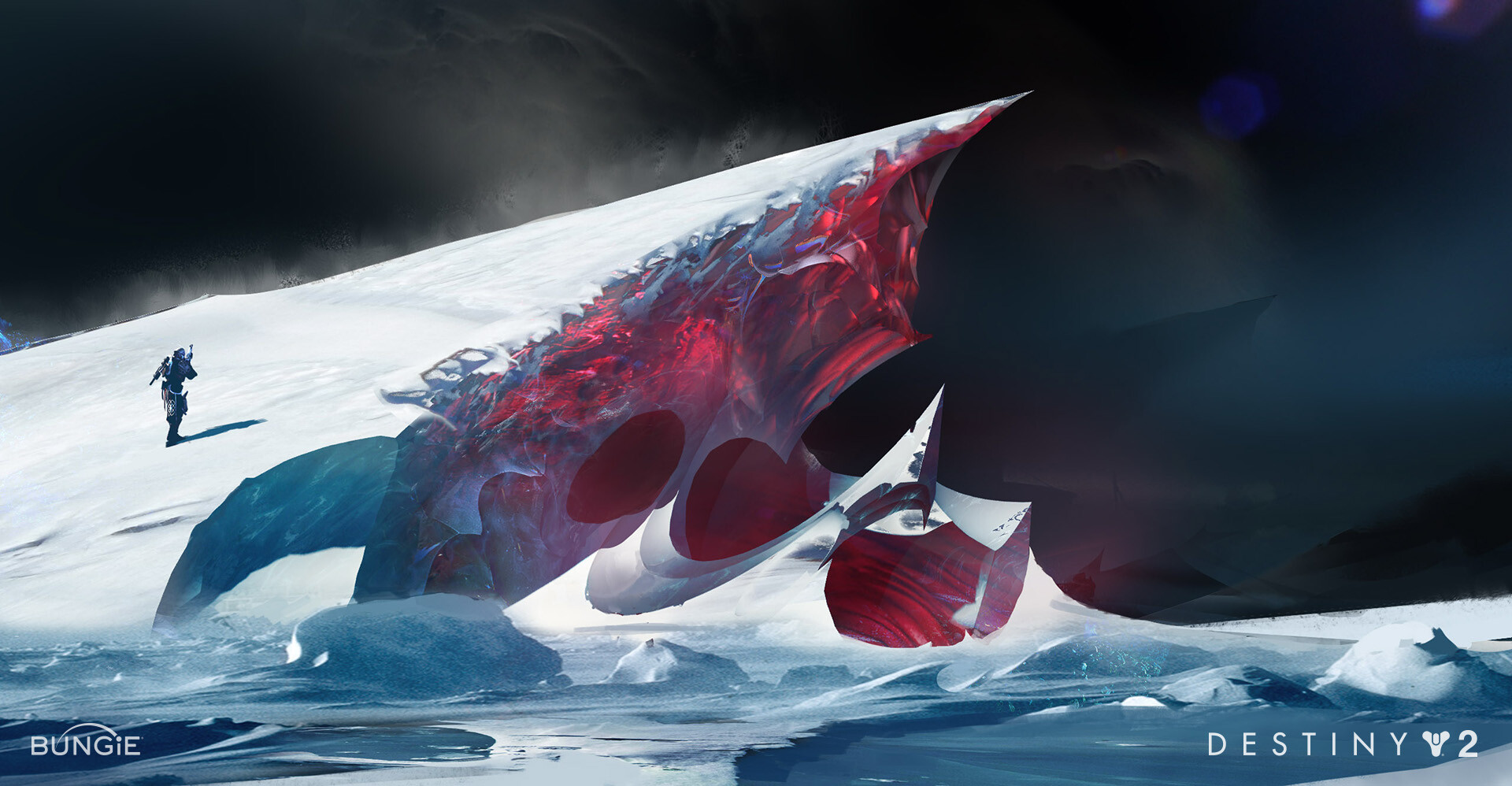 ArtStation - Destiny 2: Beyond Light ice shelf shapes