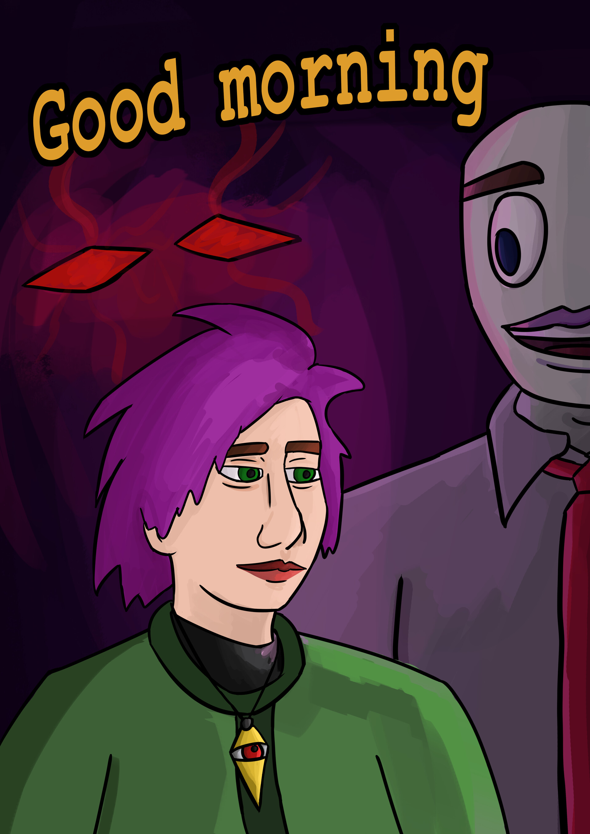 ArtStation - Good morning front cover