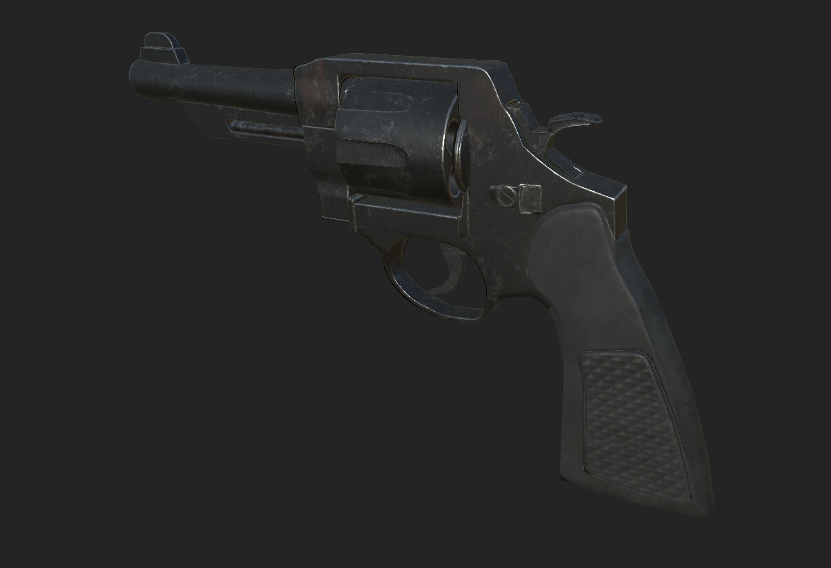ArtStation - Simple revolver