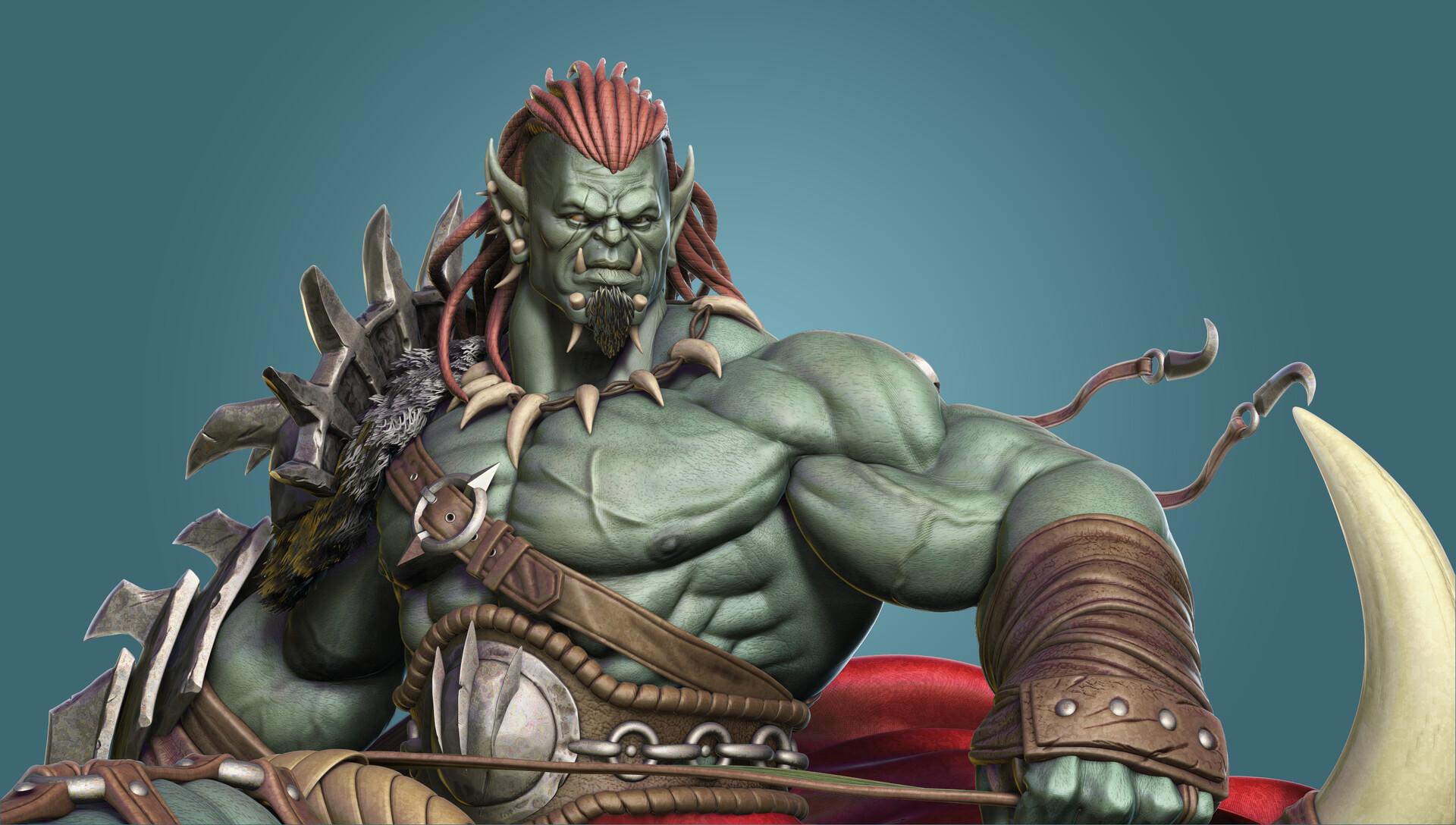 Bryan Loo - Orc Rider Sculpt