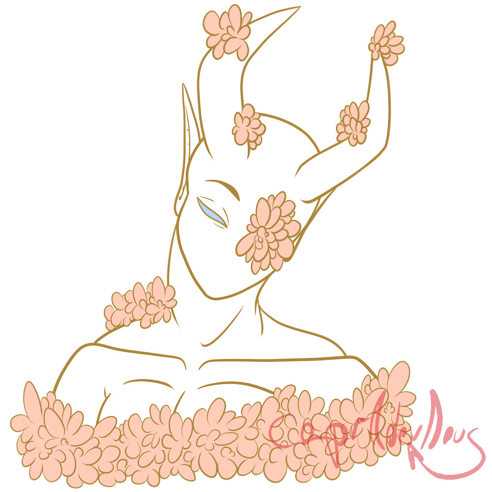 capridevious - Flower Demon - Dark & Light