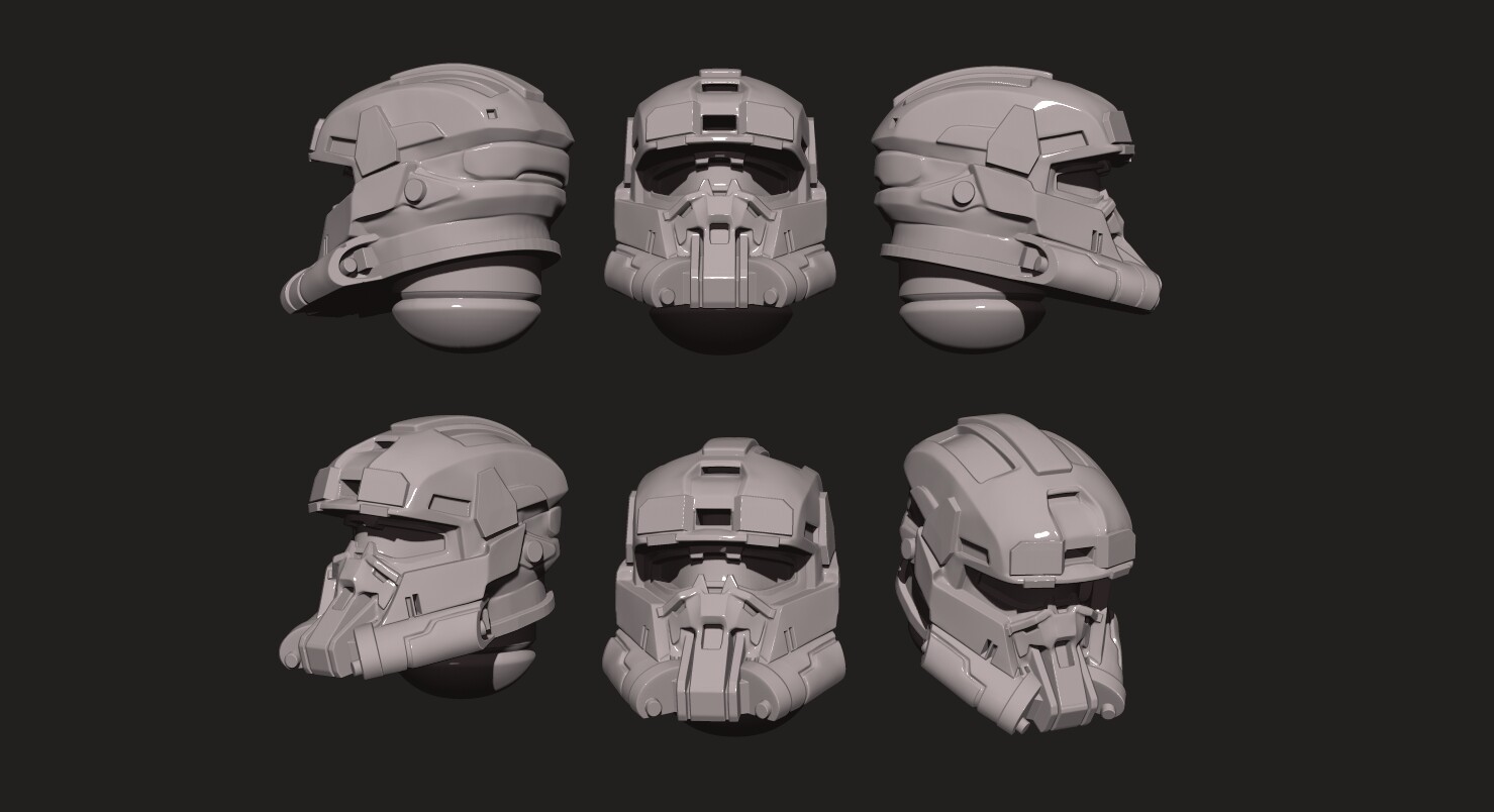 Arcane Blacksmith - Helmets for printing