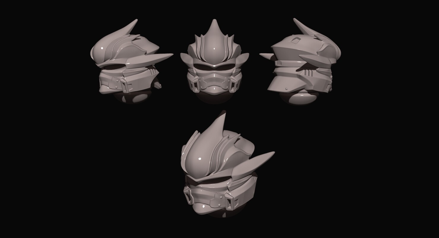 Arcane Blacksmith - Helmets for printing
