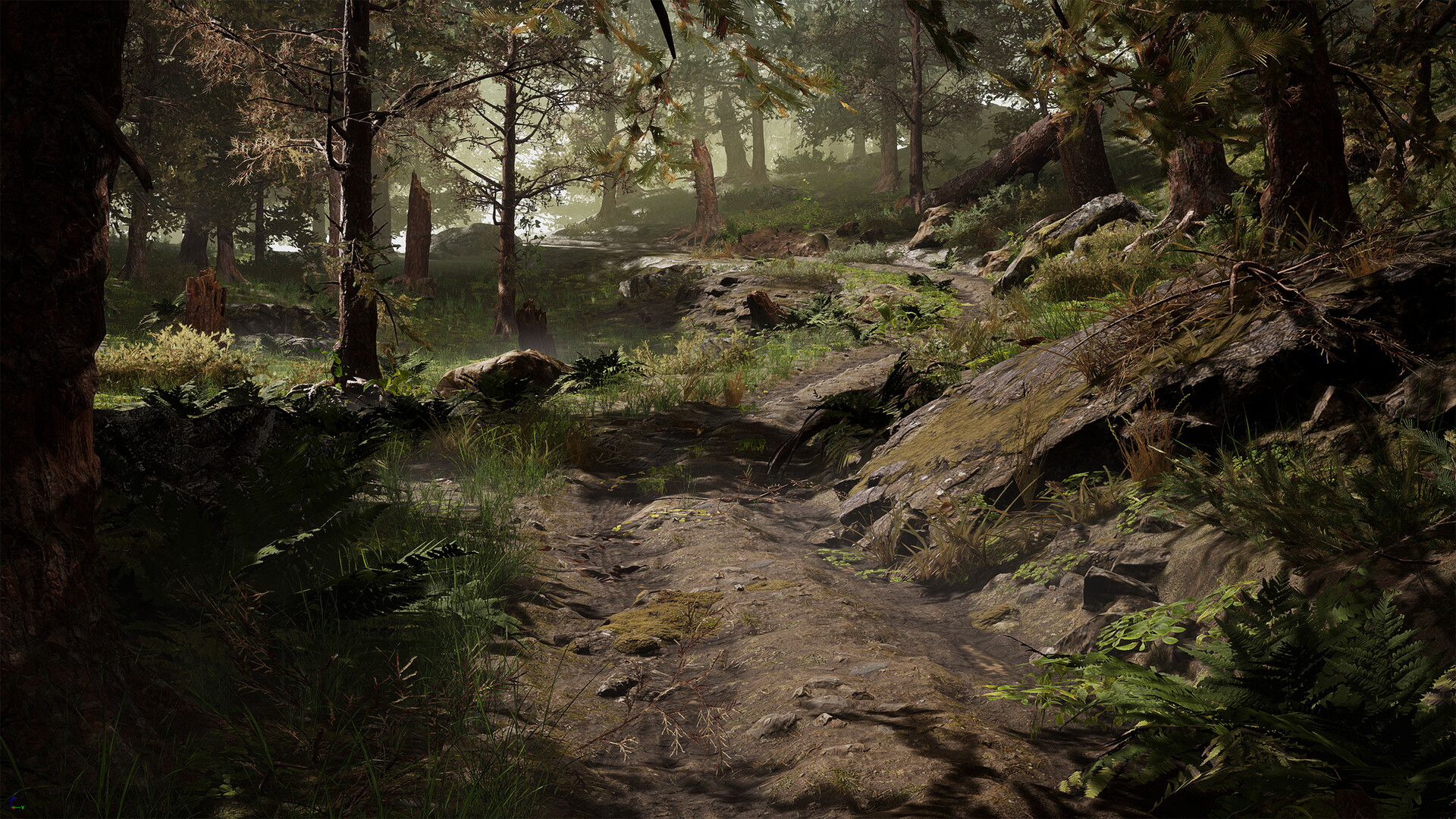 ArtStation - Forest Path - Unreal Engine
