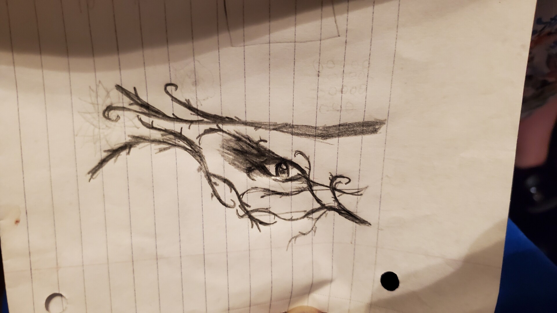 ArtStation - Eye in vines