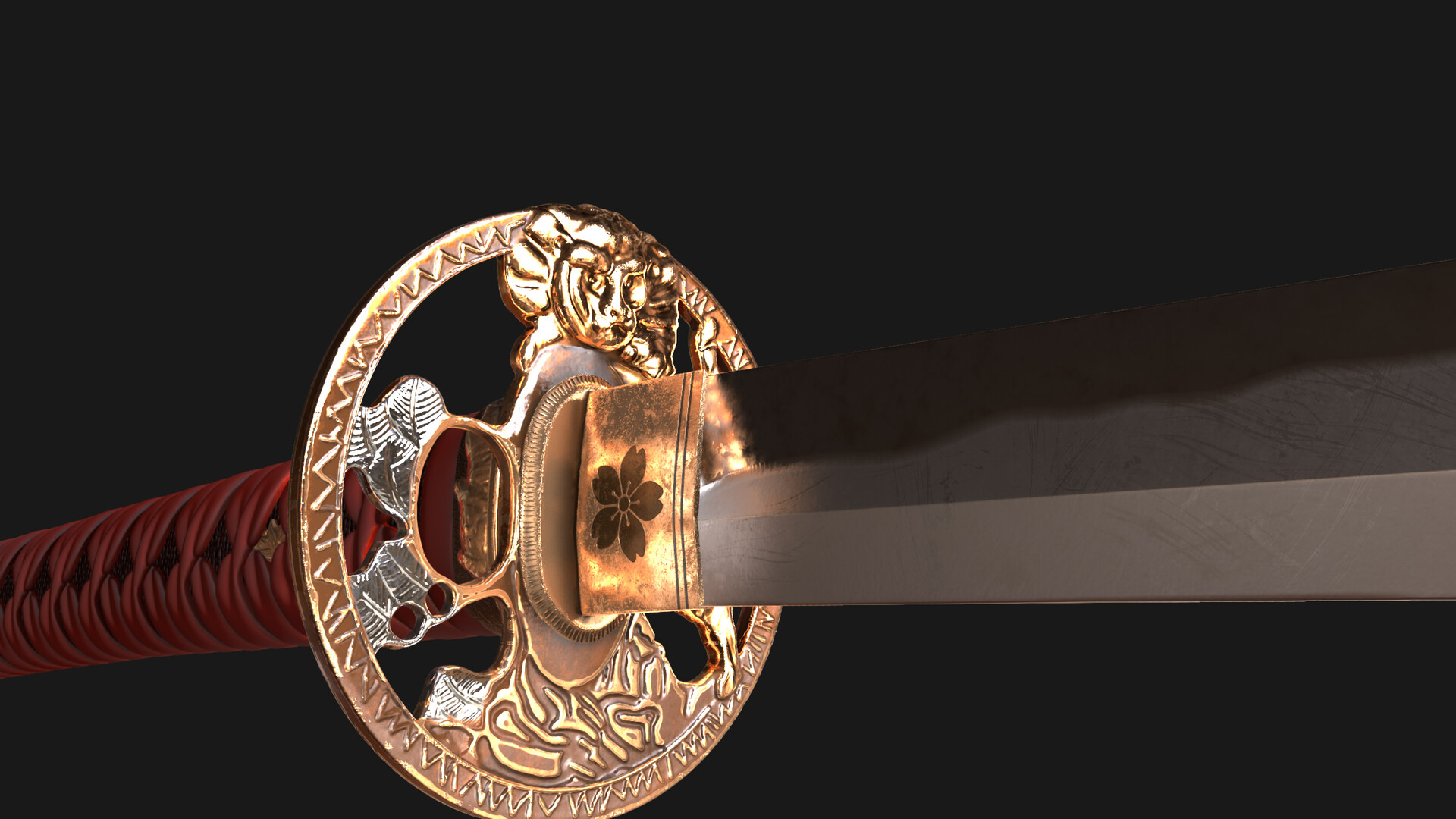 ArtStation - Samurai Sword