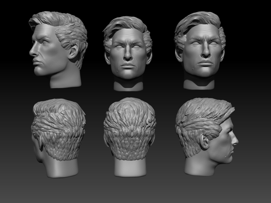 Arcane Blacksmith - Heads for printing