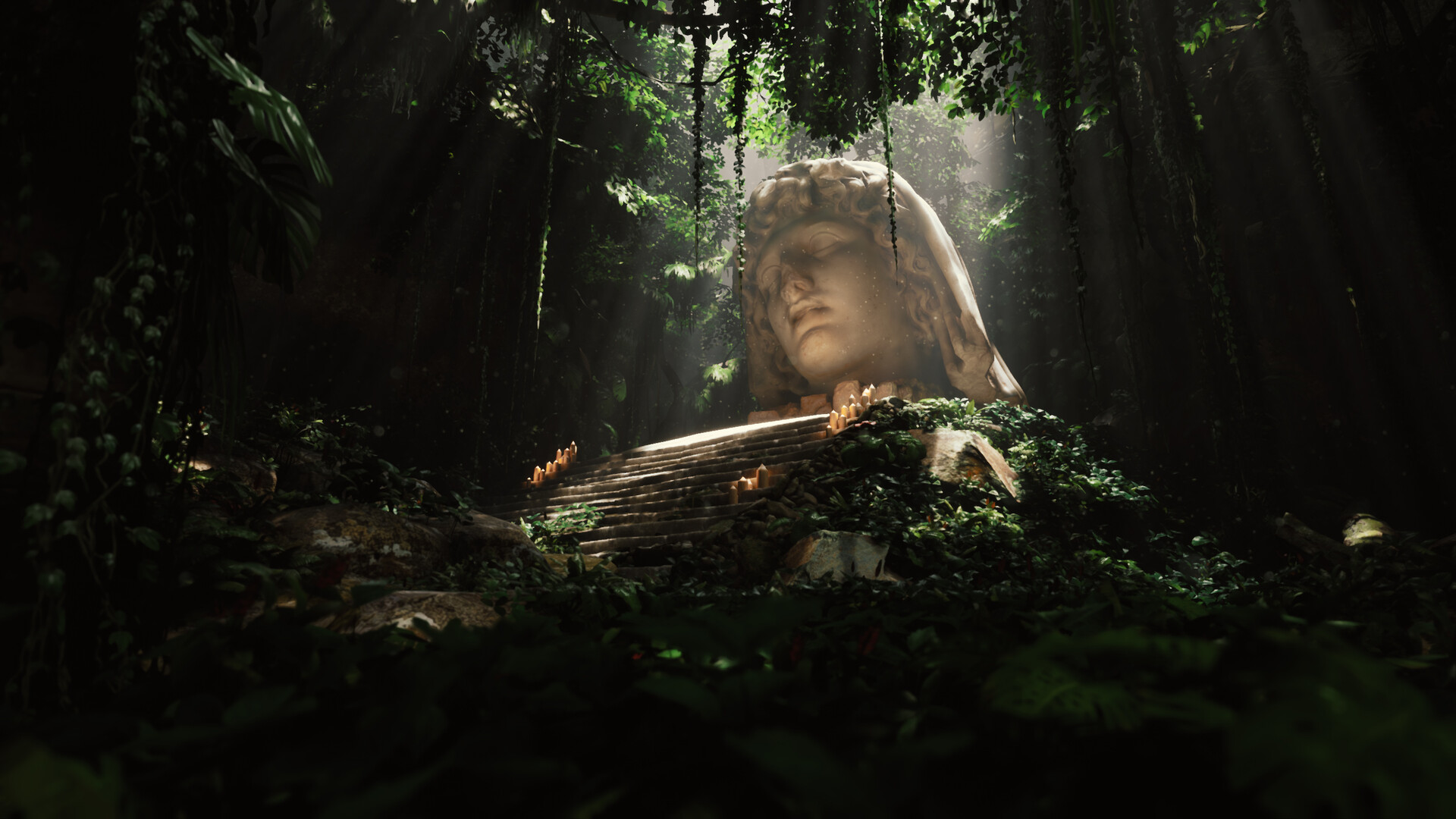 ArtStation - Jungle ruins