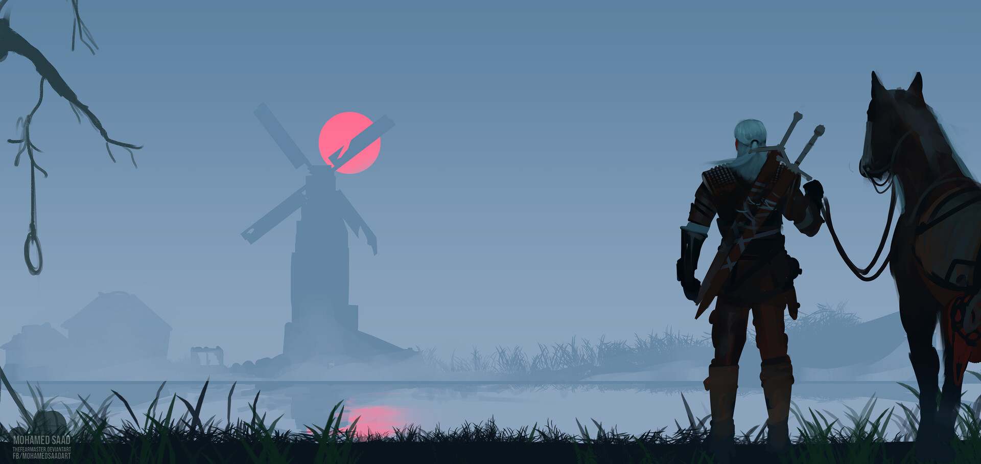 ArtStation - wind's howling - 30 min doodling session