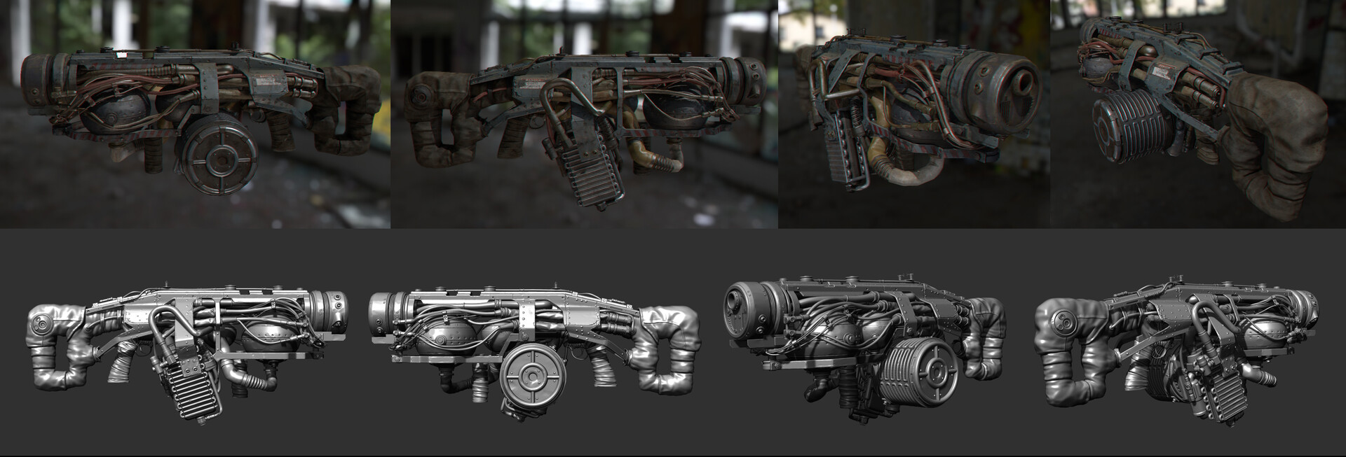 ArtStation - firearms, ZHQ