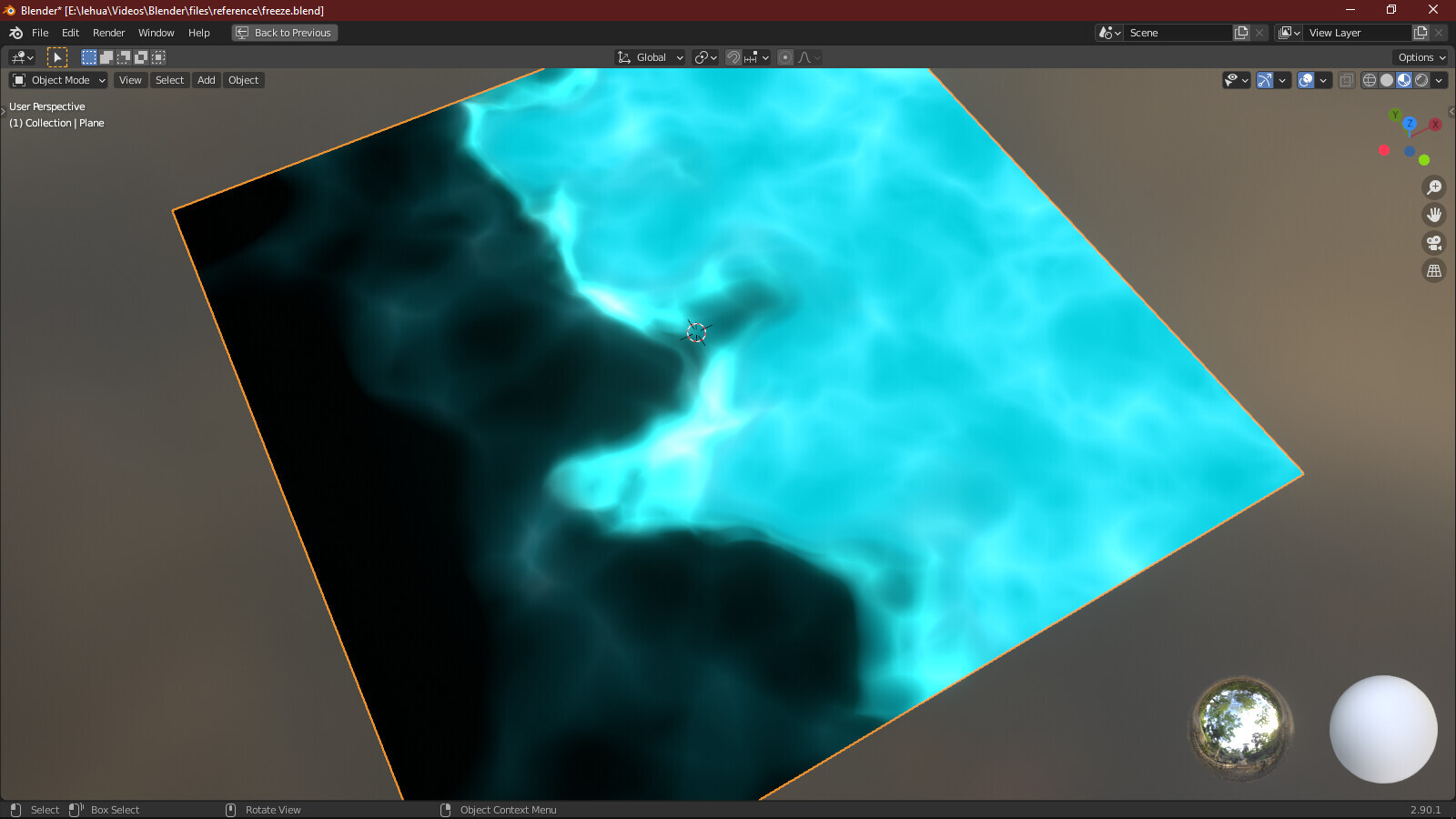 ArtStation - Freeze Over Shader
