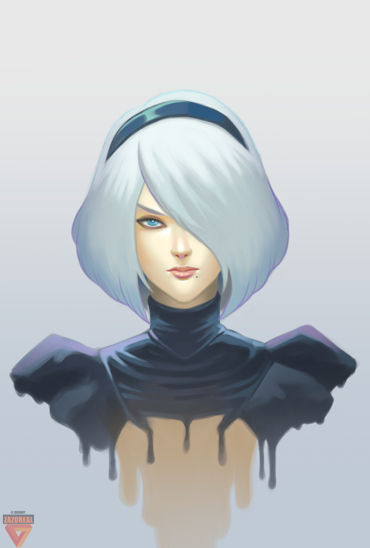 ArtStation - 2B NierAutomata