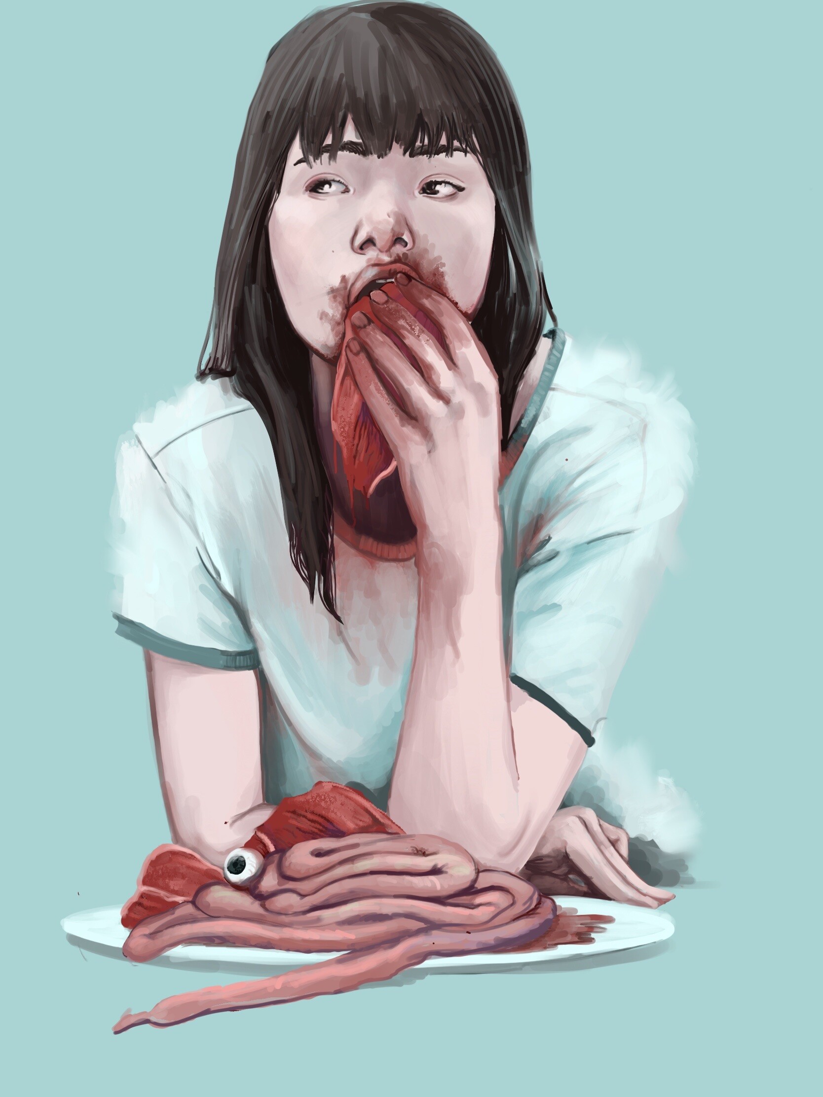 ArtStation - 7sins: gluttony