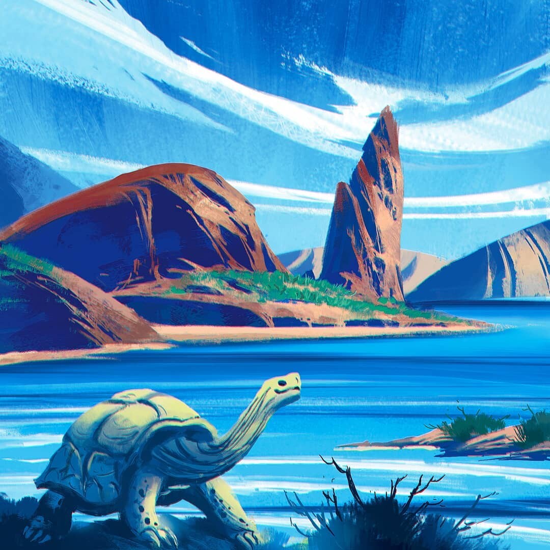 ArtStation - Galapagos Island