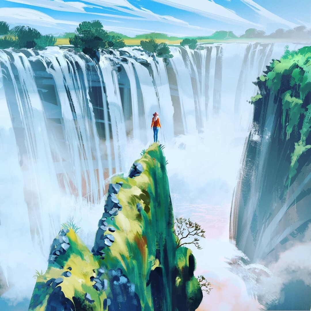 ArtStation - Victoria Falls