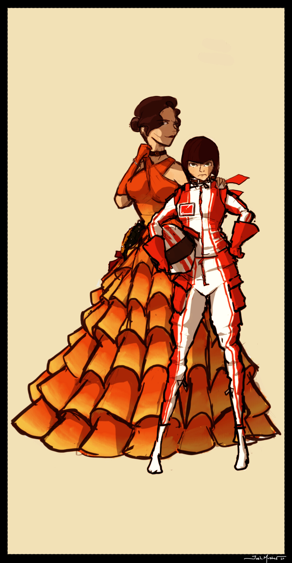 ArtStation - mother-daughter