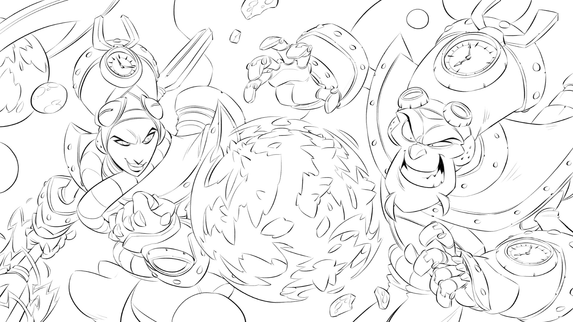 crash bandicoot 4 coloring pages