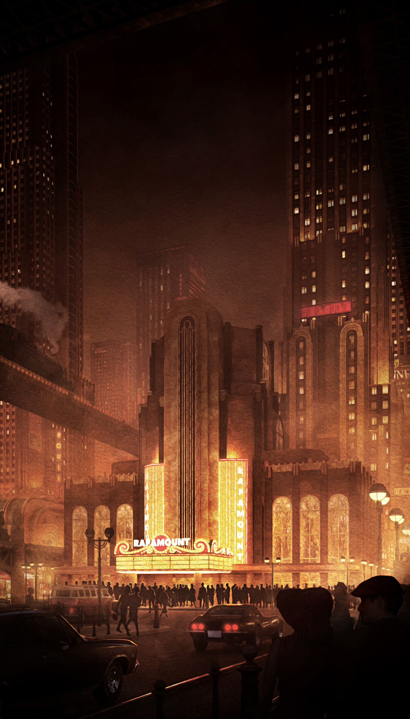 ArtStation - retro cinema