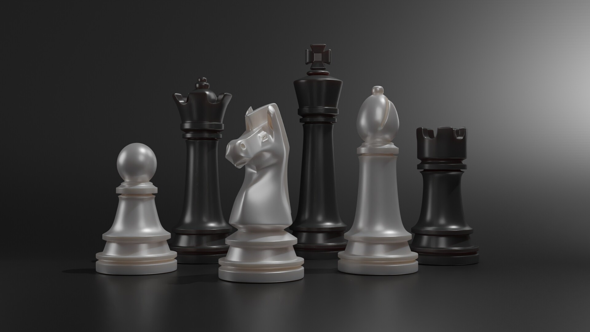 ArtStation - Chess Pieces [Blender Modelling]
