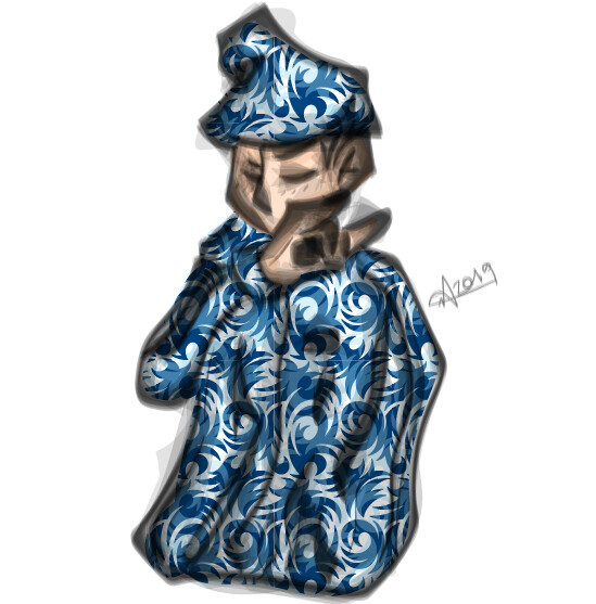 ArtStation - cool guy sketch